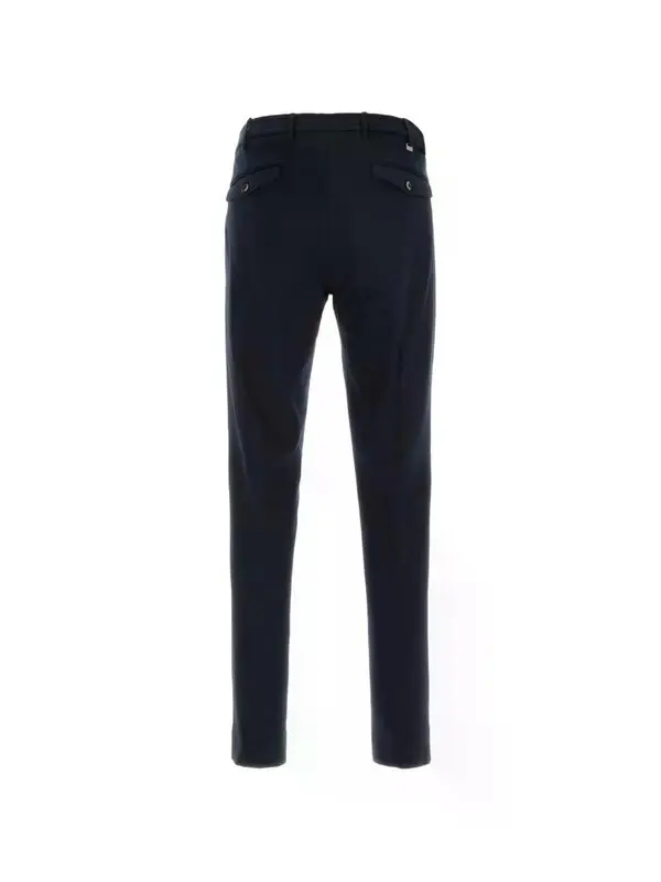PT TORINO Pleated-detail Skinny Trousers