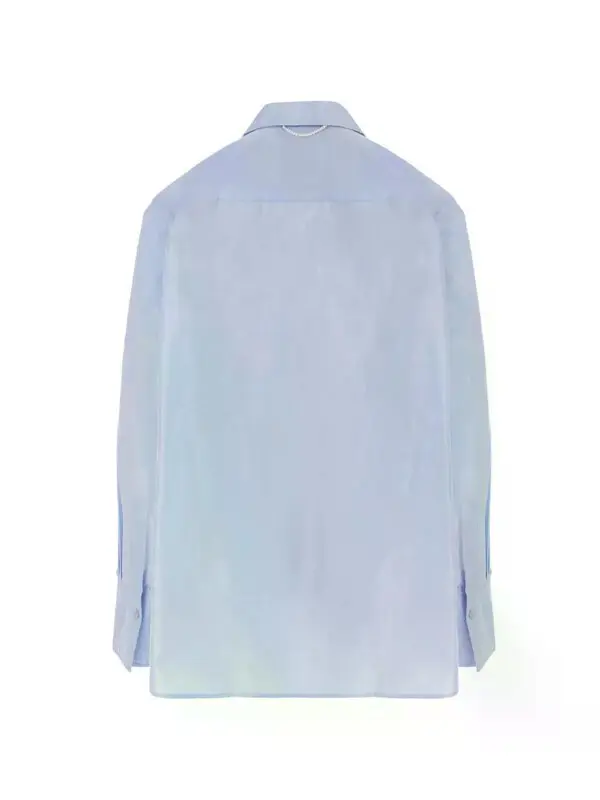Carven Oversized Silk Shirt