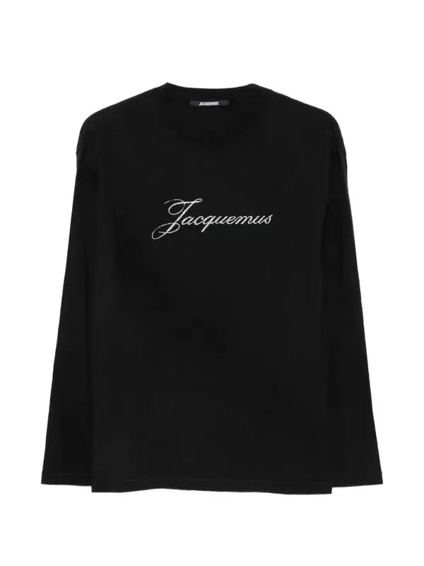 Jacquemus Logo-print Long-sleeve T-shirt