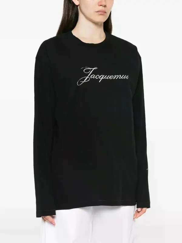 Jacquemus Logo-print Long-sleeve T-shirt