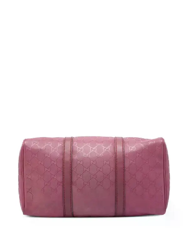 Gucci Gg Imprime Joy Boston Bag - Pink