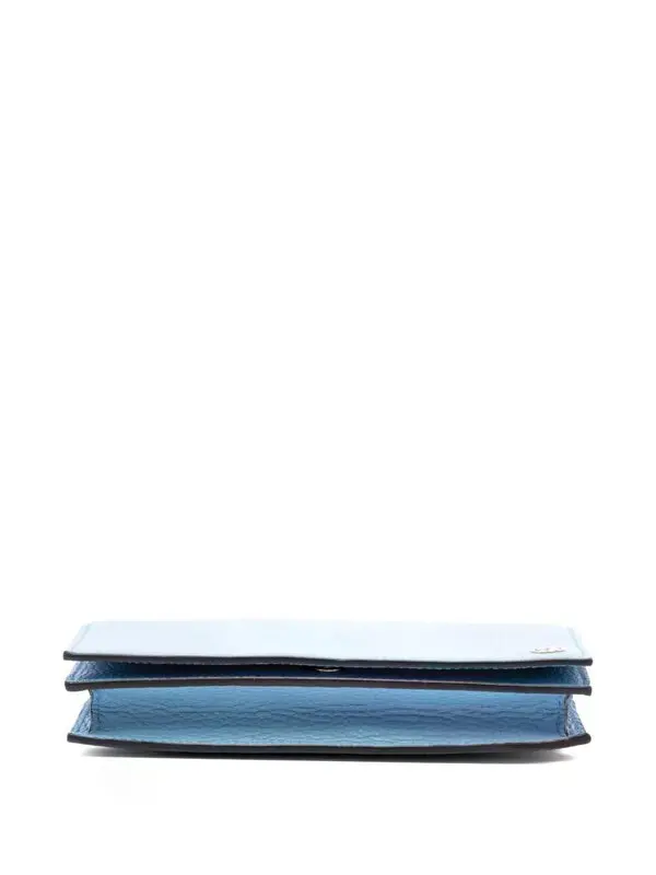 Gucci 2000-2015 Calfskin Betty Wallet On Chain Crossbody Bag - Blue