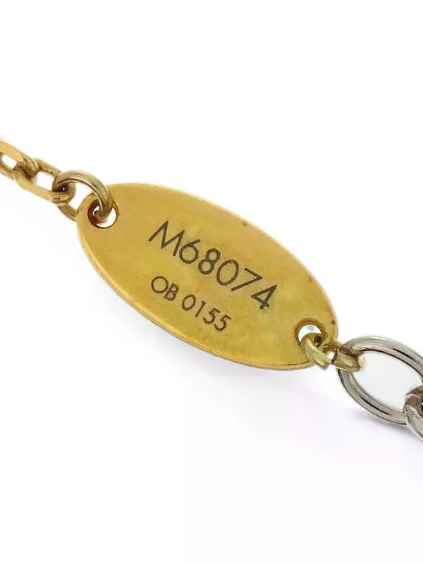 LOUIS VUITTON 2015 Circle-pendant Necklace