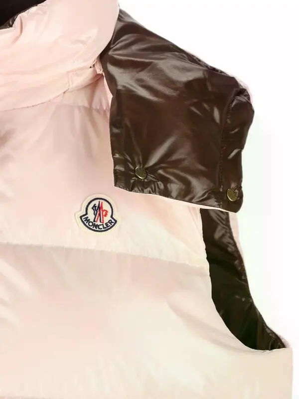 Moncler Niverolle Short Down Gilet - Pink