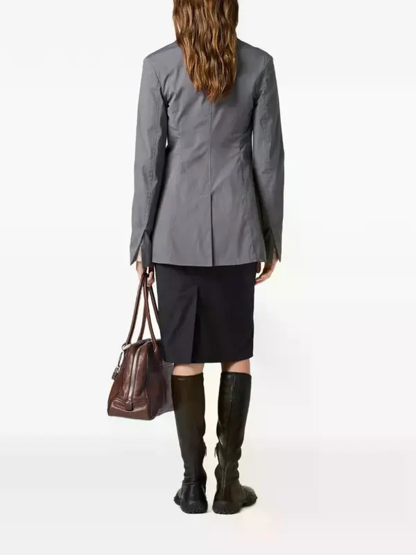 Miu Miu Washed Stretch Poplin Jacket