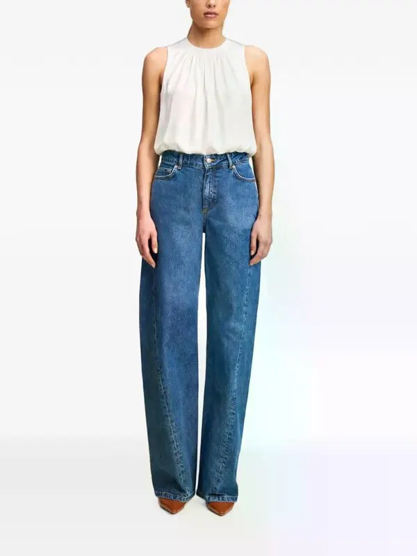 Cinq À Sept Pleated Sleeveless Blouse - White