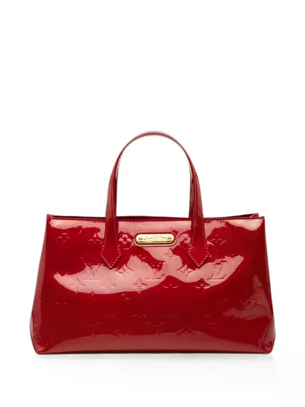LOUIS VUITTON 2010 Monogram Vernis Wilshire Pm Handbag