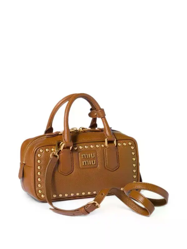 Miu Miu Arcadie Studded Leather Bag