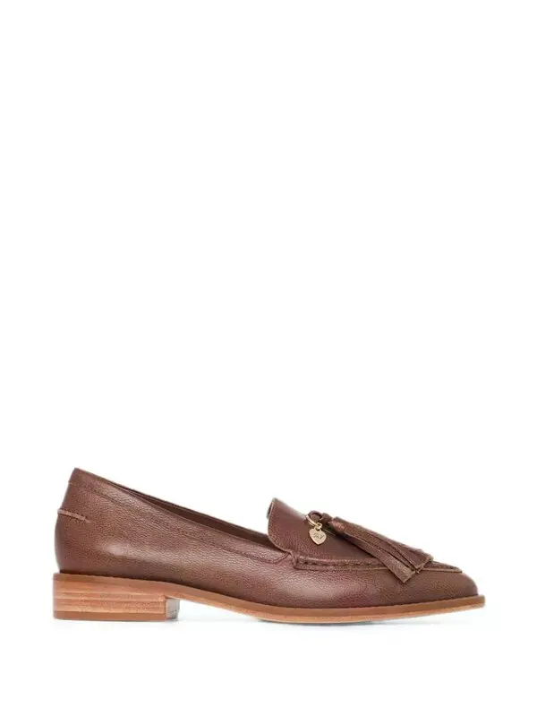 Cinq À Sept Remi Tassel Leather Loafers - Brown