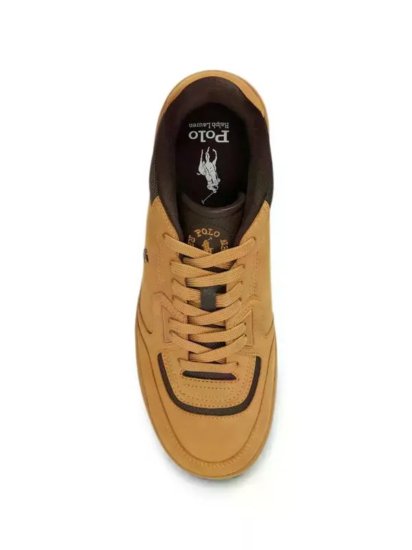 Polo Ralph Lauren Open Masters Nubuck-panelled Sneakers