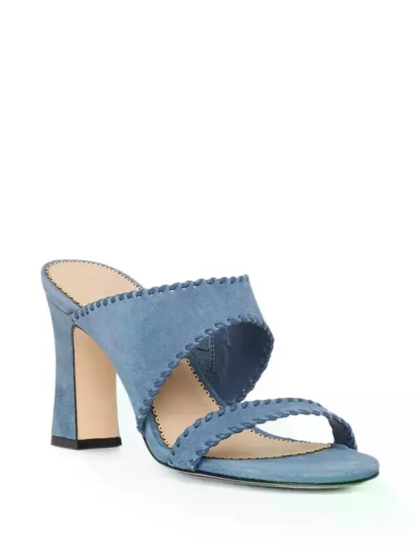 Cinq À Sept Kora Whipstitch-trim Sandals
