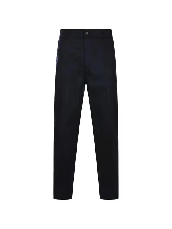Eleventy Belt-loops Button-fastening Trousers