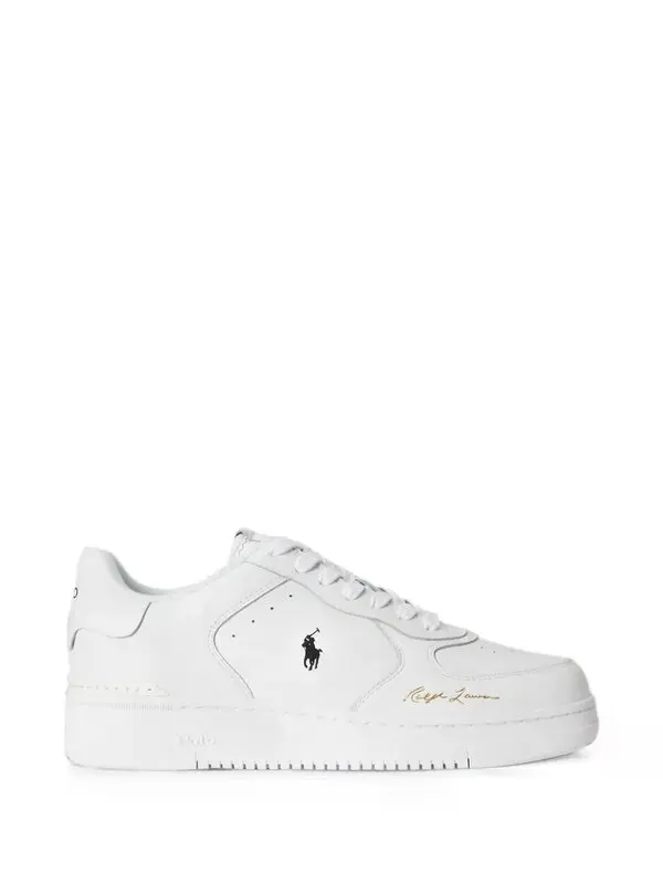 Polo Ralph Lauren Leather Logo Sneakers