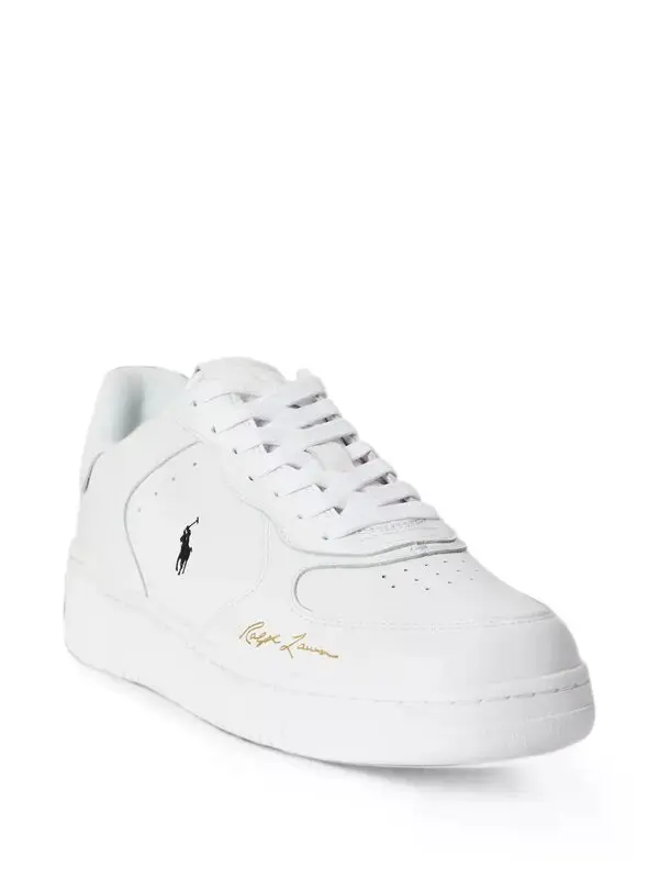 Polo Ralph Lauren Leather Logo Sneakers