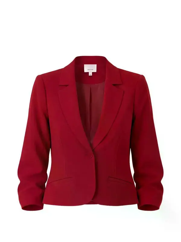 Cinq À Sept Khloe Ruched-sleeve Blazer