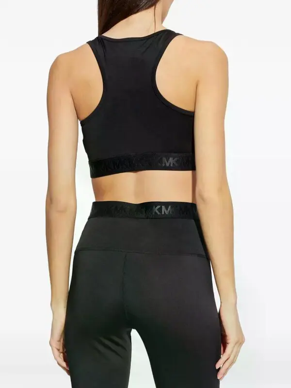 Michael Kors Logo-tape Sports Bra