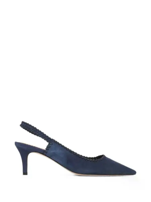 Cinq À Sept Sylvie Braided-trim Pumps - Blue