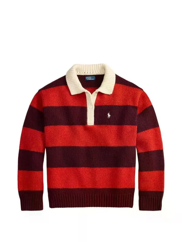Polo Ralph Lauren Striped Rugby Polo Sweater