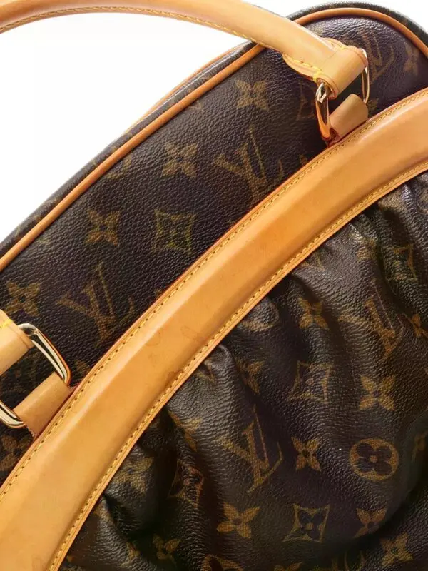 LOUIS VUITTON 2006 Monogram Mitzi Tote Bag - Brown