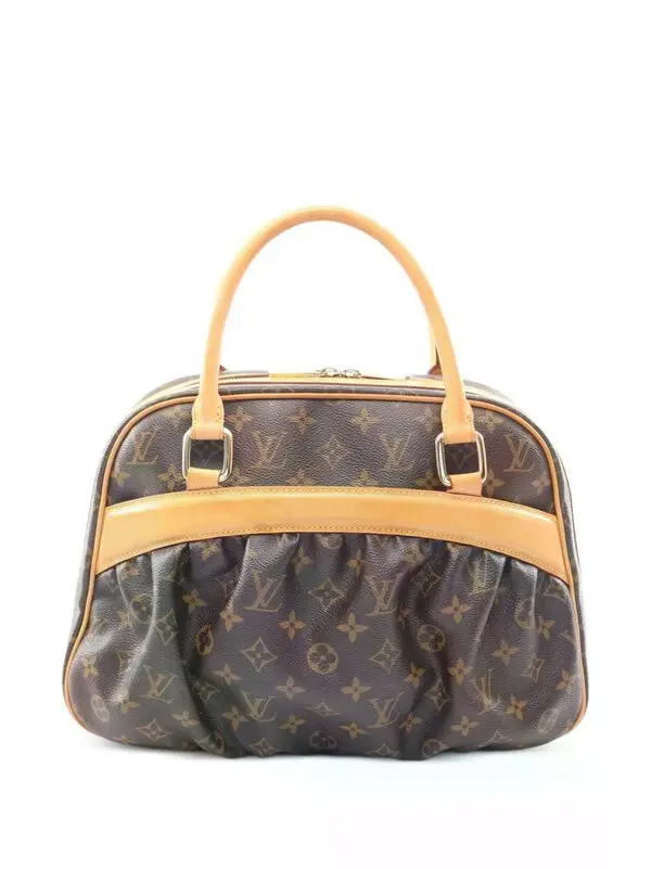 LOUIS VUITTON Monogram Mitzi Tote Bag - Brown