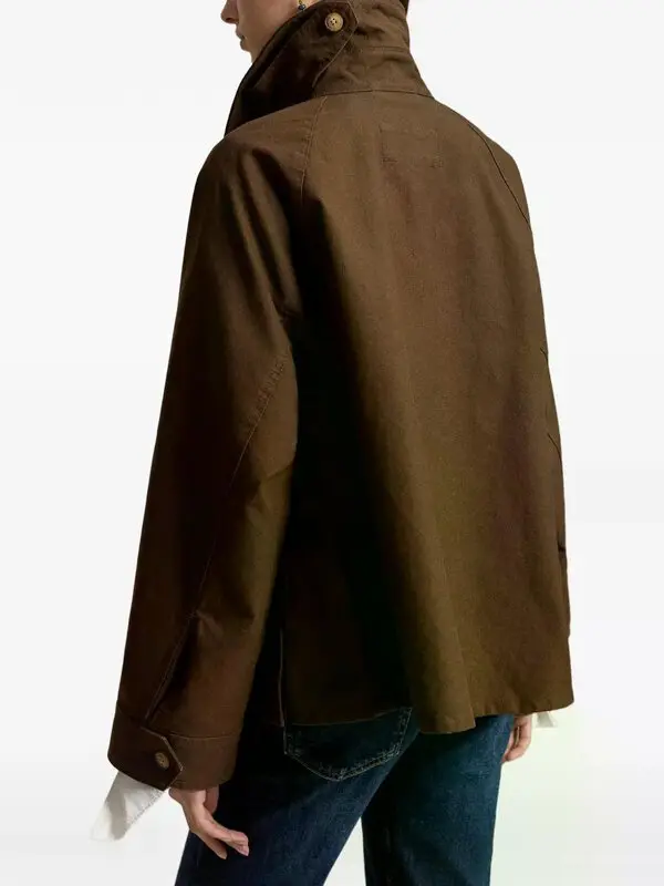 Polo Ralph Lauren Cotton Bomber Jacket With Leather Collar