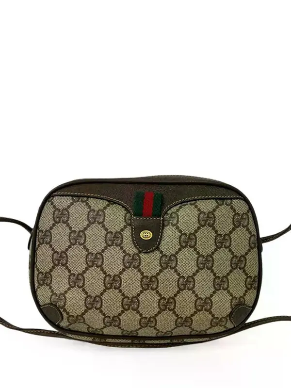 Gucci 20th Century Gg Supreme Web Sherry Shoulder Bag