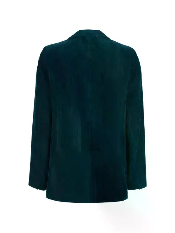 FORTE_FORTE Corduroy-effect Single-breasted Blazer