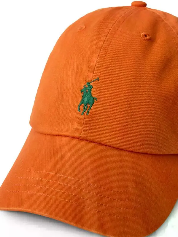 Polo Ralph Lauren Pony-embroidered Baseball Cap - Orange