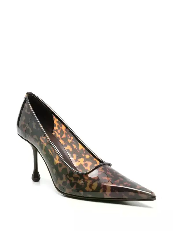 JIMMY CHOO Ixia Tortoise-pattern Pumps