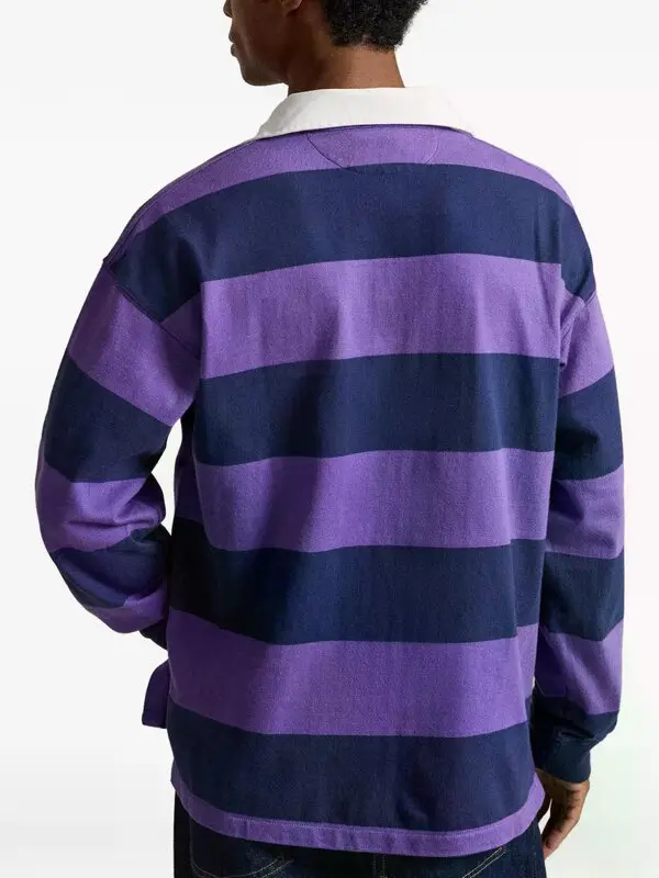 Polo Ralph Lauren Big Fit Striped Jersey Rugby Shirt