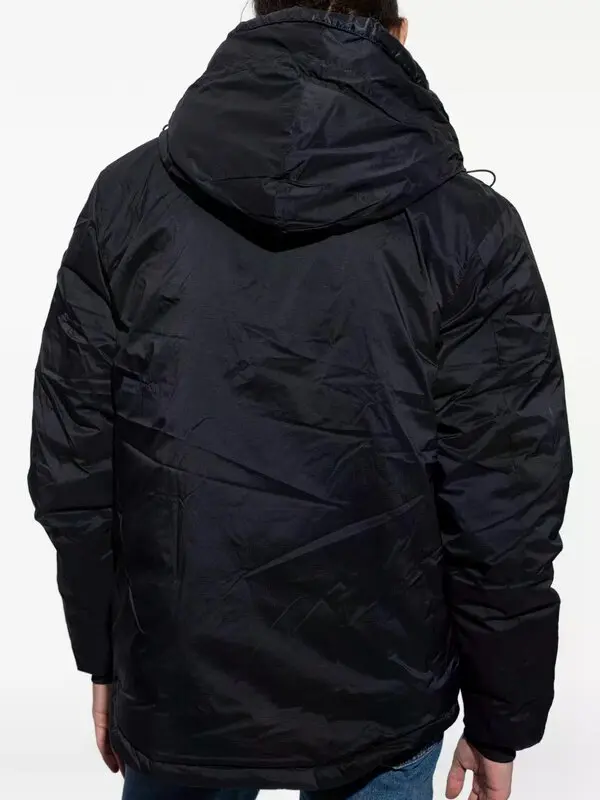 Canada Goose Logo Patch Hooded Jacket