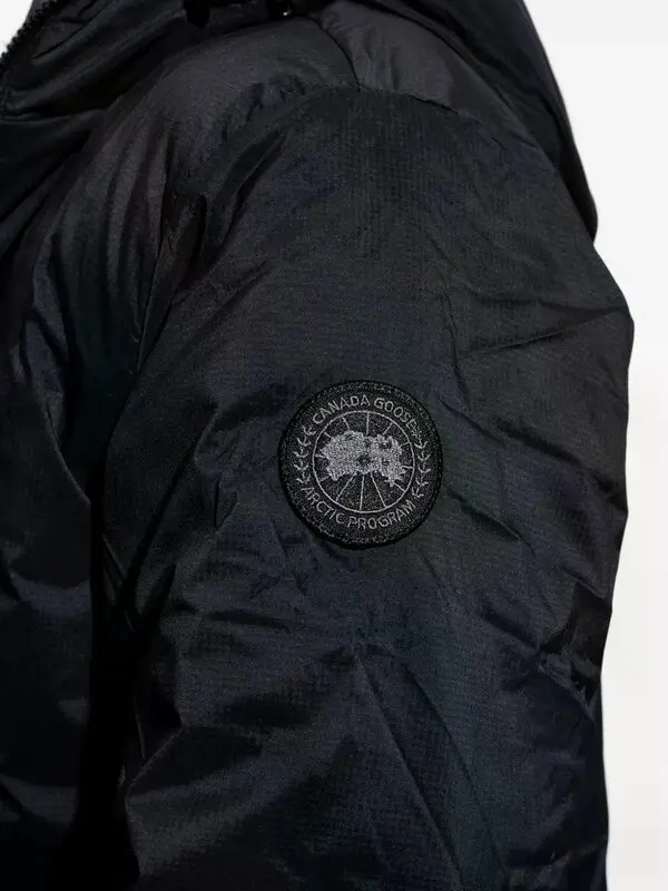 Canada Goose Logo Patch Hooded Jacket