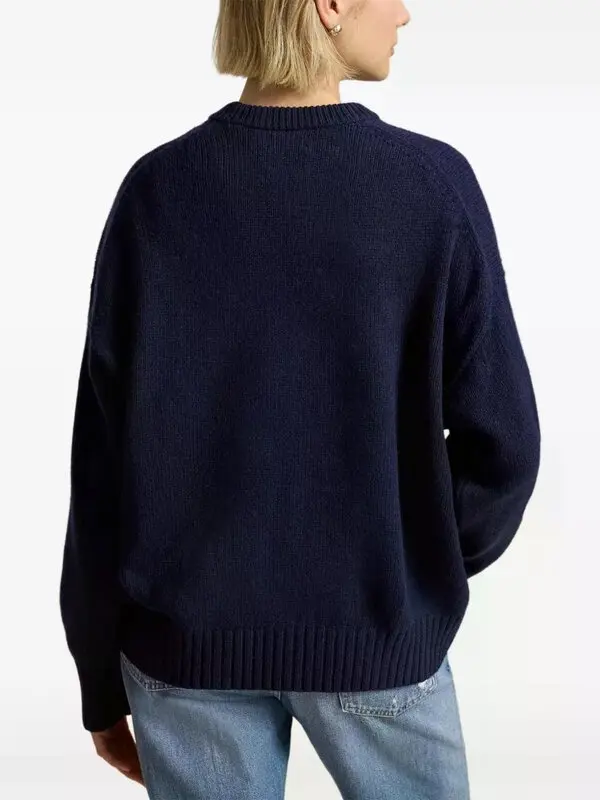 Polo Ralph Lauren Ribbed-trim Wool Sweater