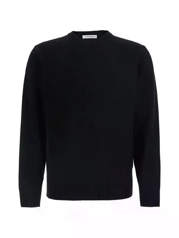 KANGRA Ribbed-trim Crew-neck Sweater