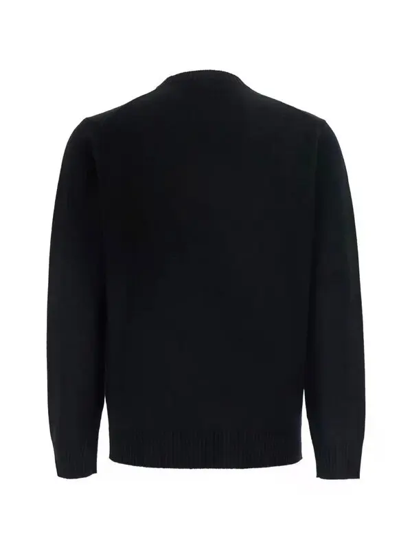 KANGRA Ribbed-trim Crew-neck Sweater