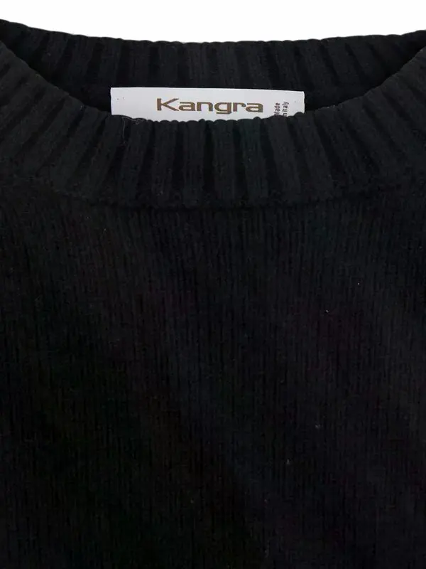 KANGRA Ribbed-trim Crew-neck Sweater