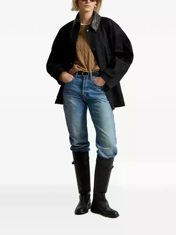 Polo Ralph Lauren Leather-collar Utility Jacket