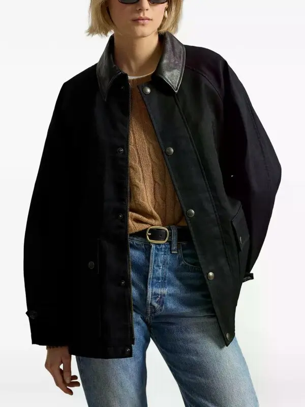 Polo Ralph Lauren Leather-collar Utility Jacket