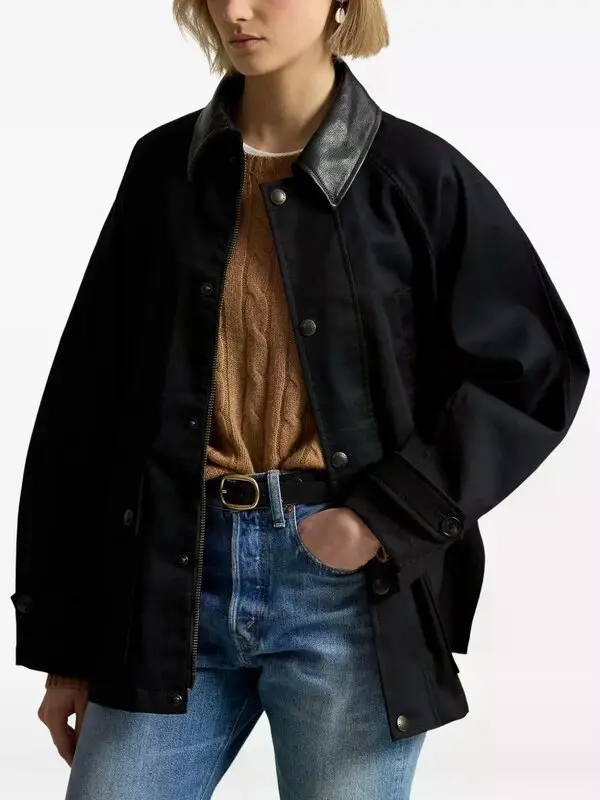 Polo Ralph Lauren Leather-collar Utility Jacket