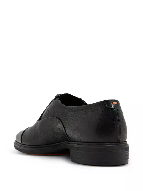 Santoni Cap-toe Leather Oxford Shoes