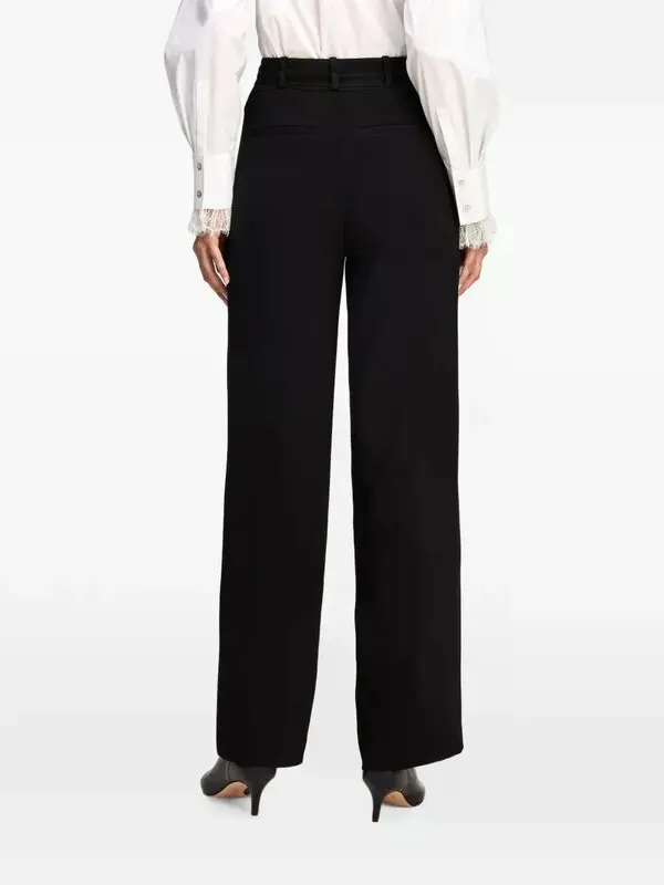 Cinq À Sept Maelor Double-belted Trousers - Black