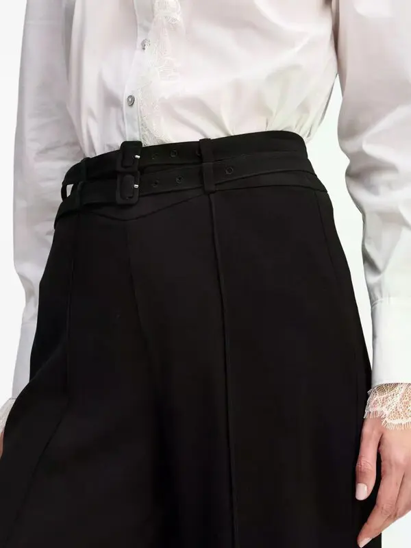Cinq À Sept Maelor Double-belted Trousers - Black