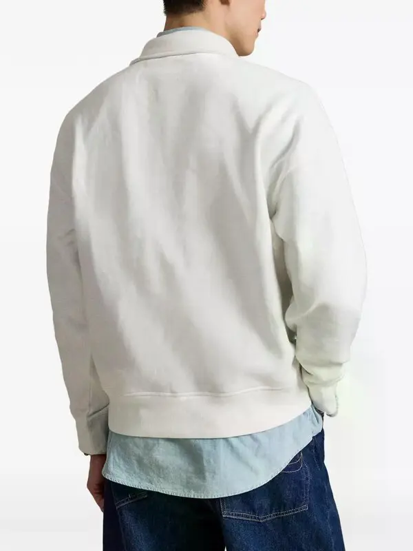 Polo Ralph Lauren Logo-print Polo-collar Polo Shirt - White
