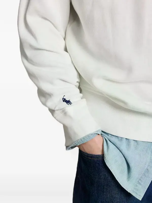 Polo Ralph Lauren Logo-print Polo-collar Polo Shirt - White