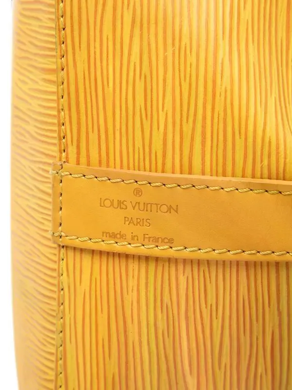 LOUIS VUITTON Epi Petit Noe Bucket Bag - Yellow