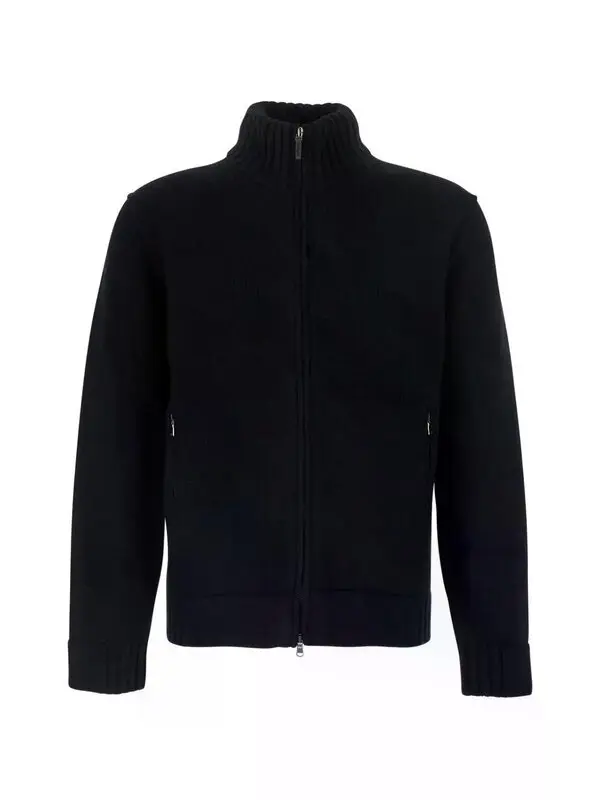 KANGRA Merino Wool Zip-up Cardigan