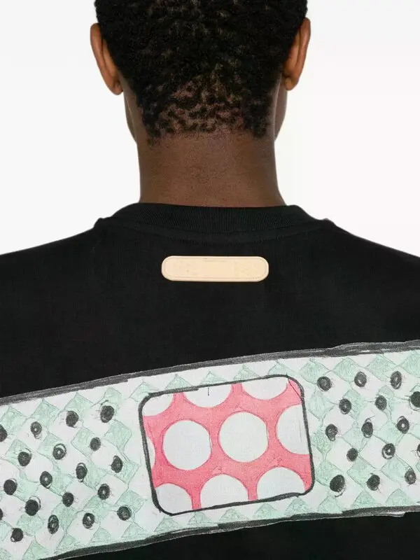 PDF Graphic-print Cotton T-shirt