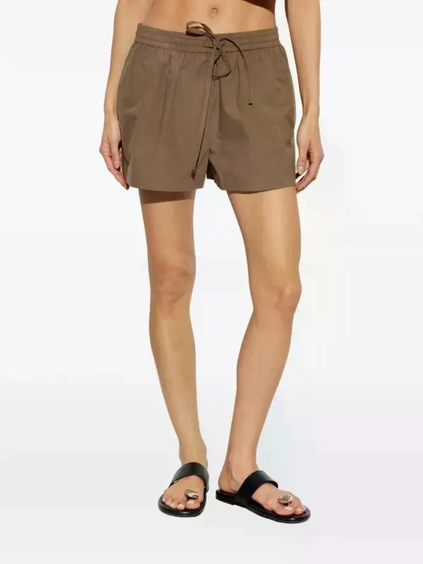 Matteau Drawstring-waist Relaxed Cotton Shorts
