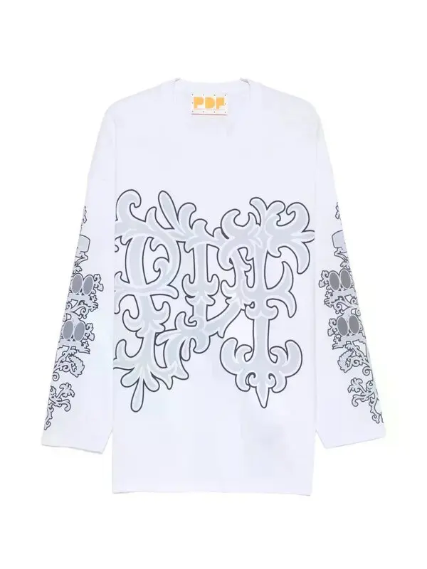 PDF Graphic-print Long-sleeve T-shirt