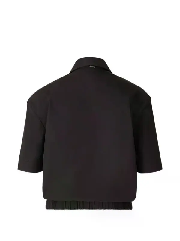 Herno Elasticated-hem Short-sleeved Shirt